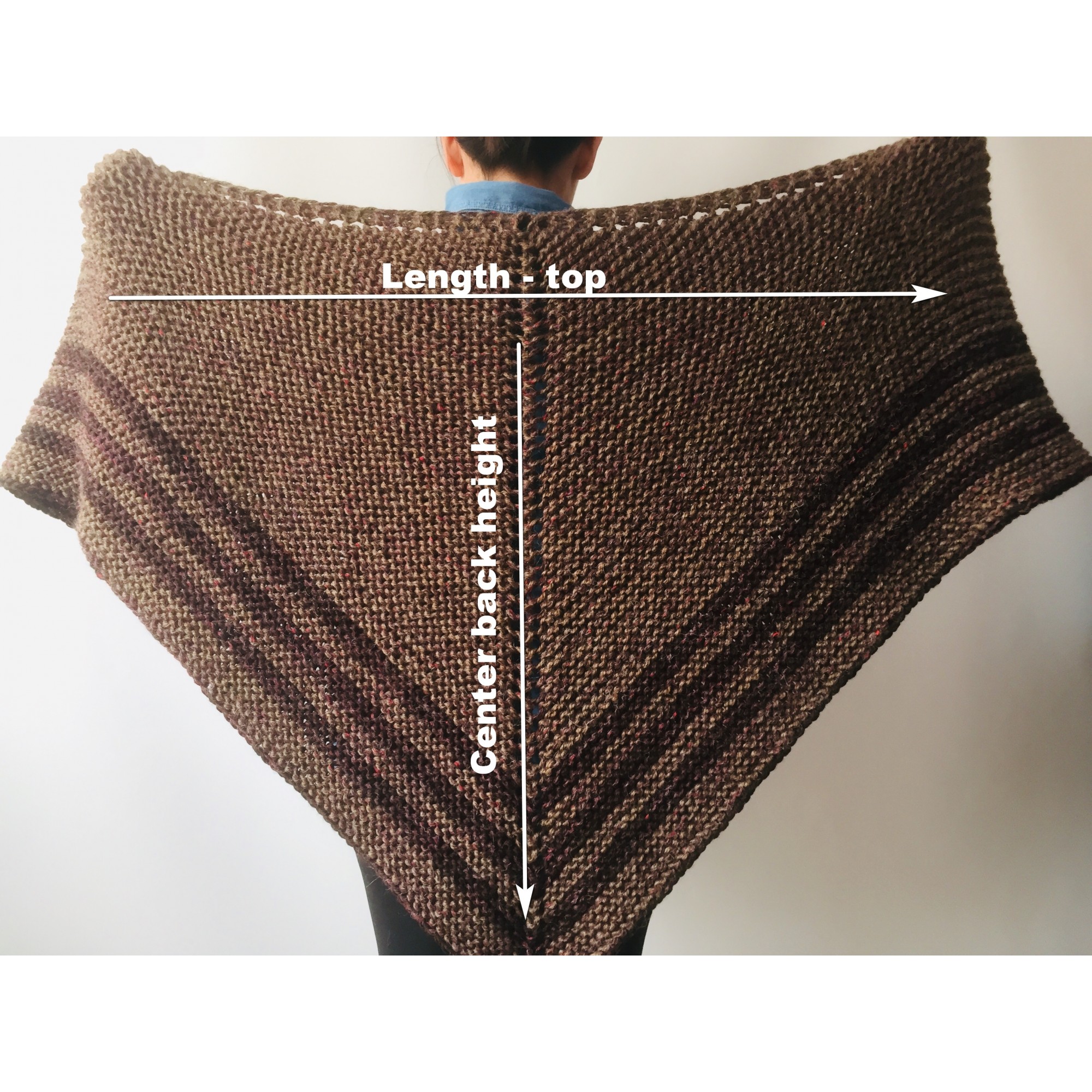 Outlander Claire shawl grey alpaca tweed triangle shawl knit shoulder ...